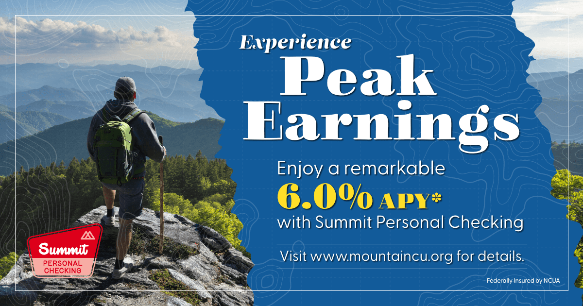 Summit Personal Checking | Mountain Credit Union
